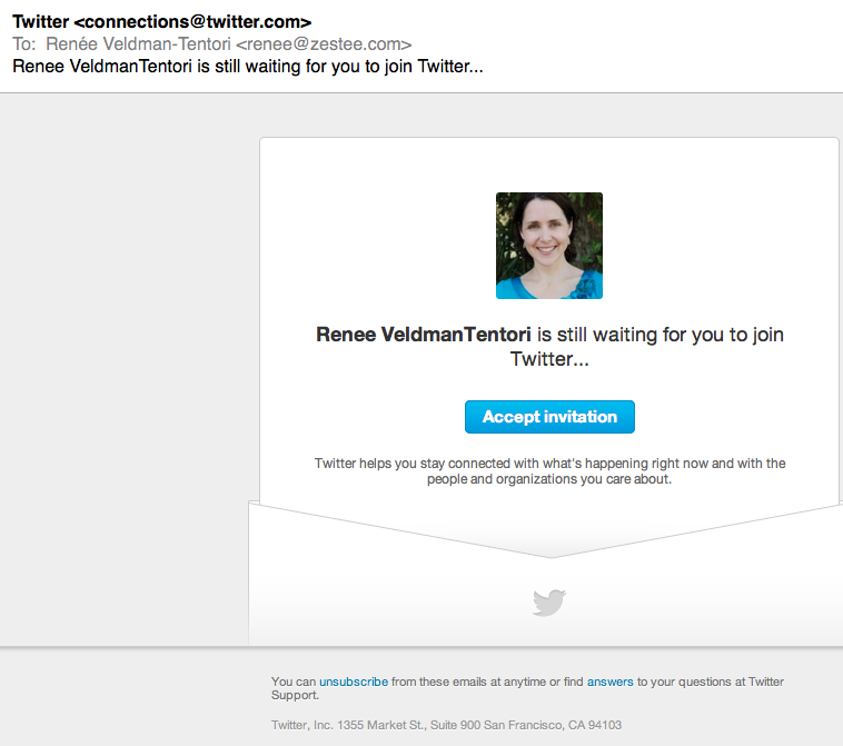 How to stop Twitter invites to your friends – Zestee