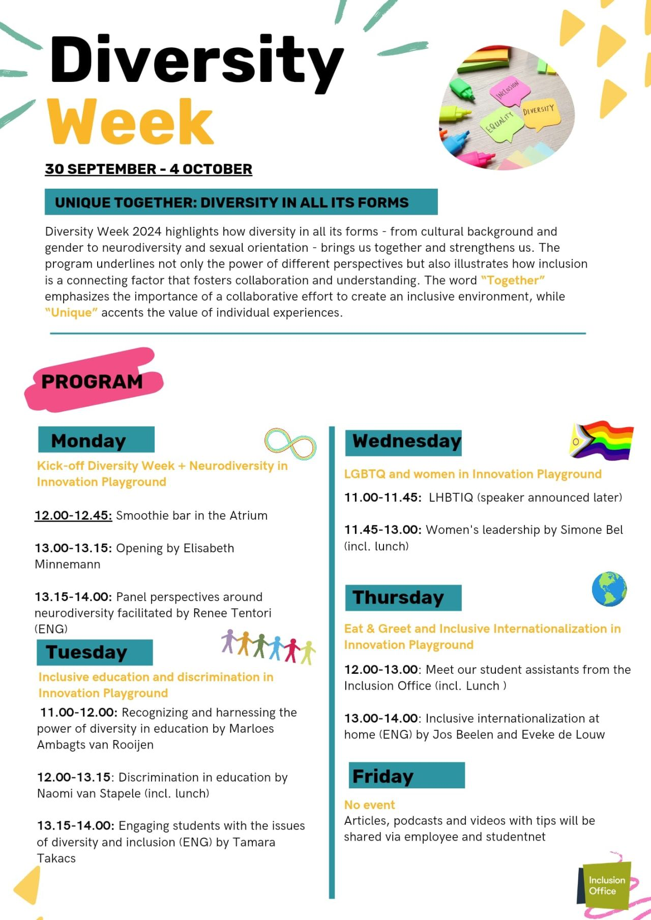 2024 Diversity Week @ THUAS – Zestee